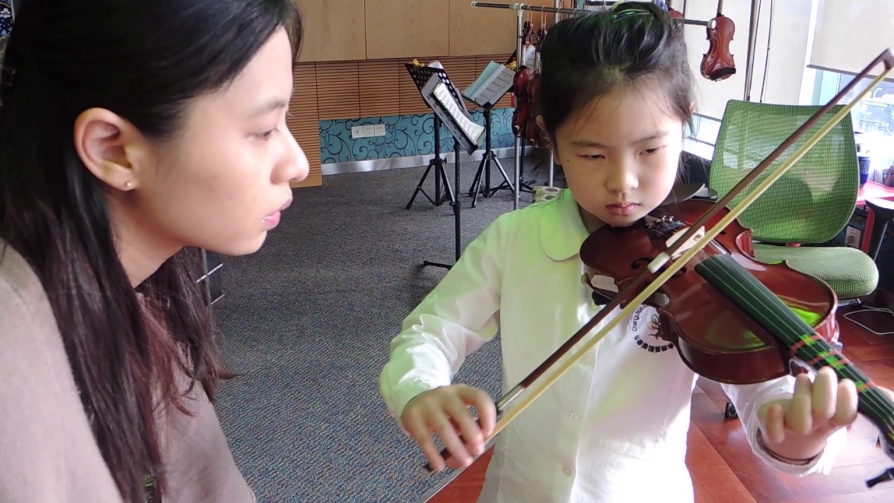 Master Class with beginner violin students - YouTube