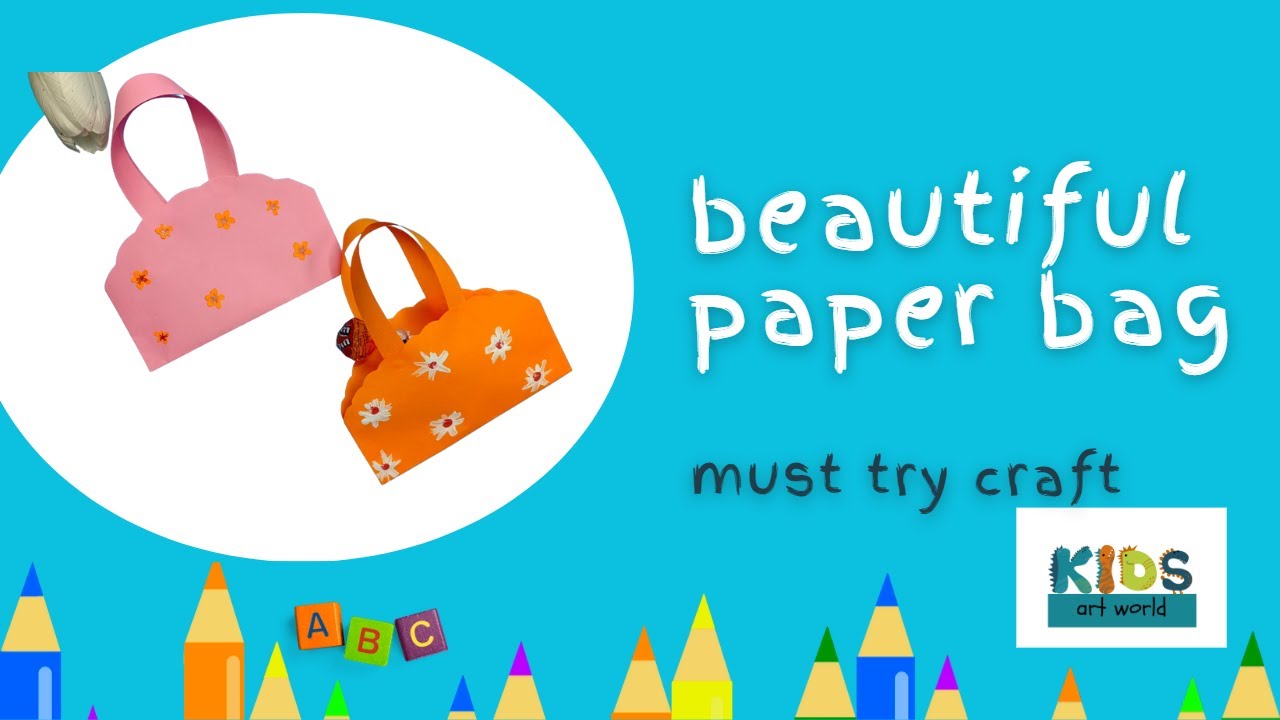 Origami Paper Bag | How To Make Paper Bags with Handles | Origami Gift ...