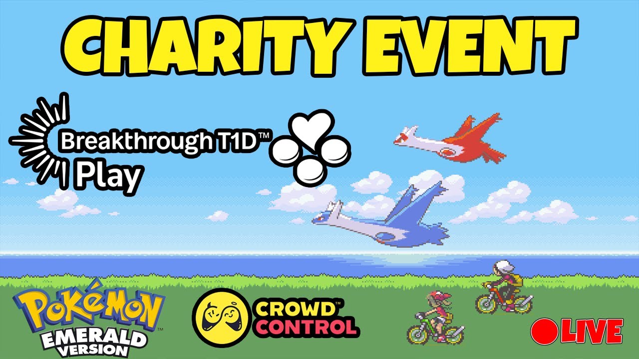 Charity Stream! | Pokemon Emerald with Crowd Control! | !charity - YouTube