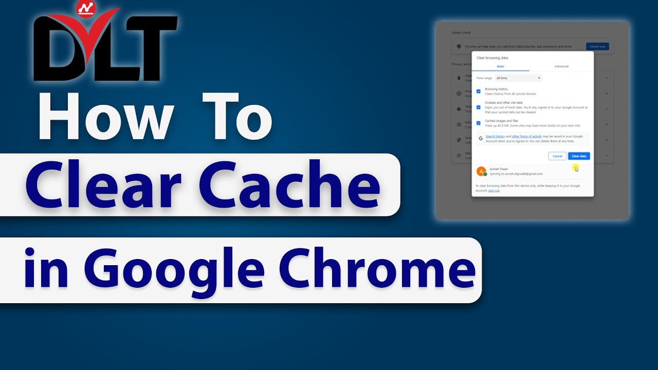 How to Clear Cache in Google Chrome | How to Clear Cache in Chrome ...