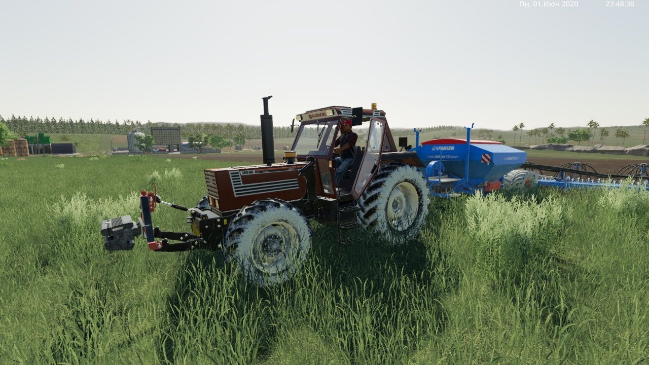 Farming Simulator19. Brasileiro hectare. No Man's Land. Стрим. №17 ...
