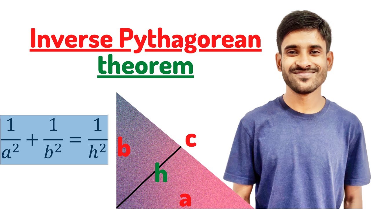 Inverse Pythagorean theorem | 1/a^2 + 1/b^2 = 1/h^2 - YouTube