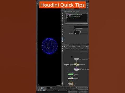 【Houdini Quick Tips】particleを高さを元に削除する方法 - YouTube