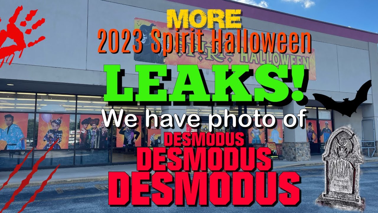 More Spirit Halloween Leaks... featuring an exclusive first look at the ...