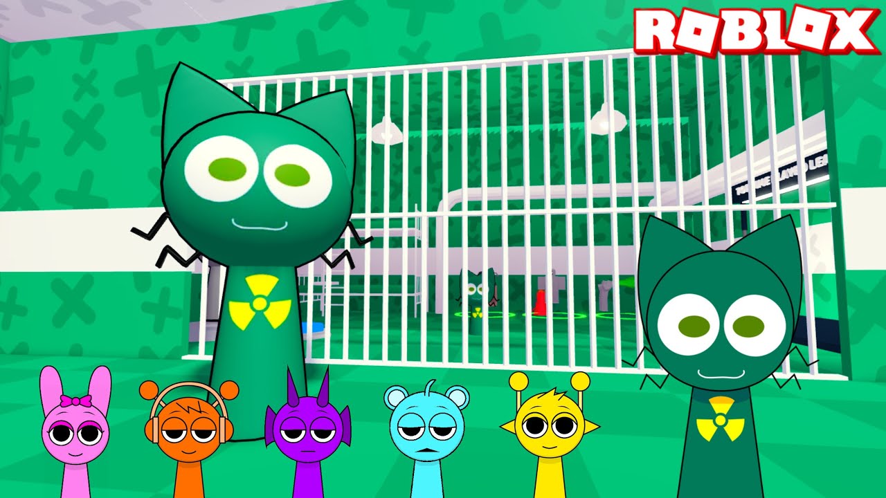 Sprunki Tox Played Tox Sprunki Prison Run Obby in ROBLOX | Incredibox ...