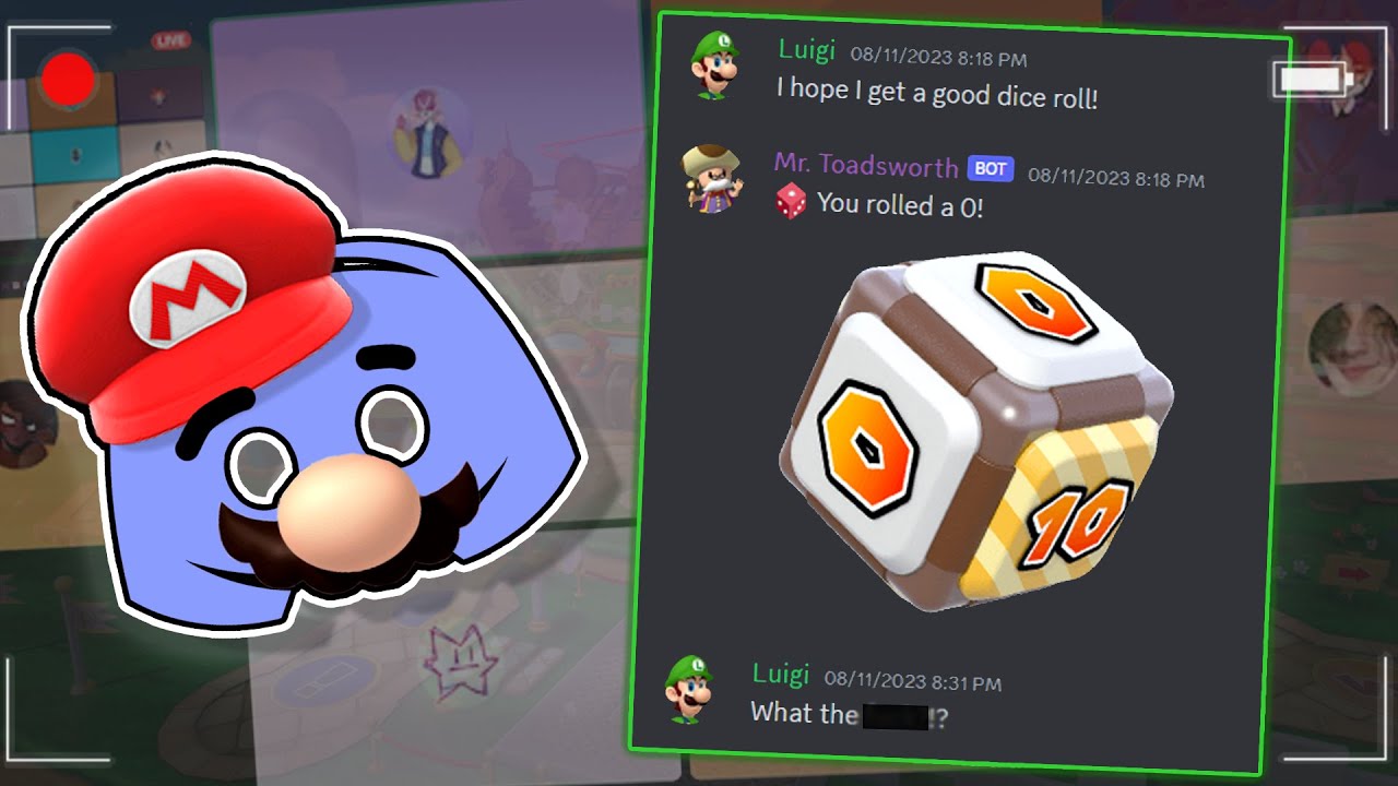 I Made Mario Party In Discord - YouTube