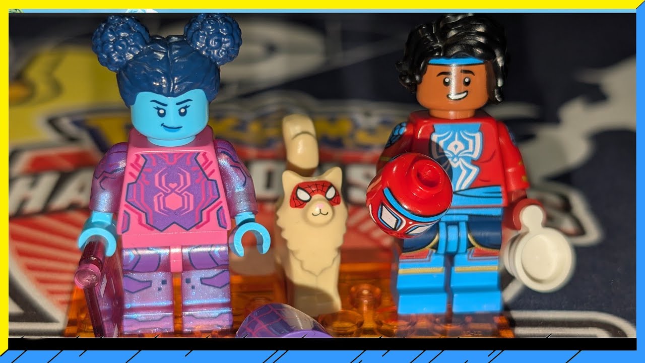 Lego Spiderman ATSV Cmf #4 Spider-Byte and Spider-Man India!! - YouTube