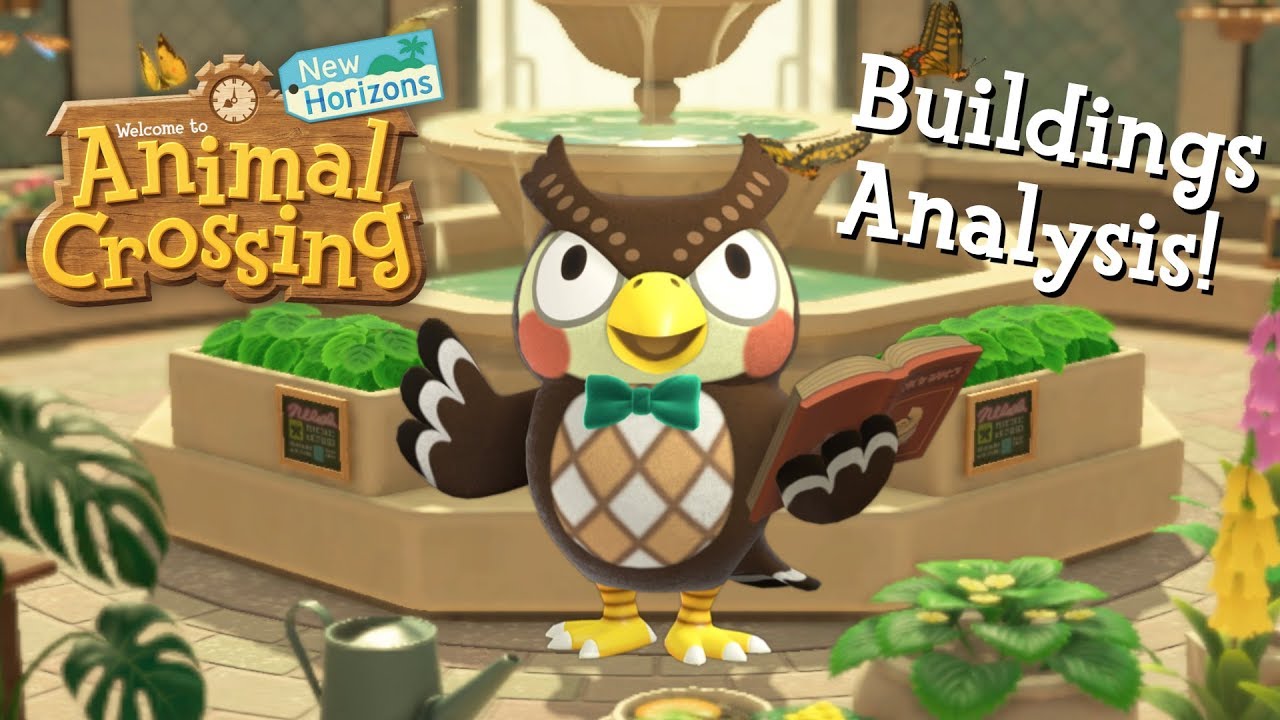 Animal Crossing: New Horizons Buildings Analysis - YouTube