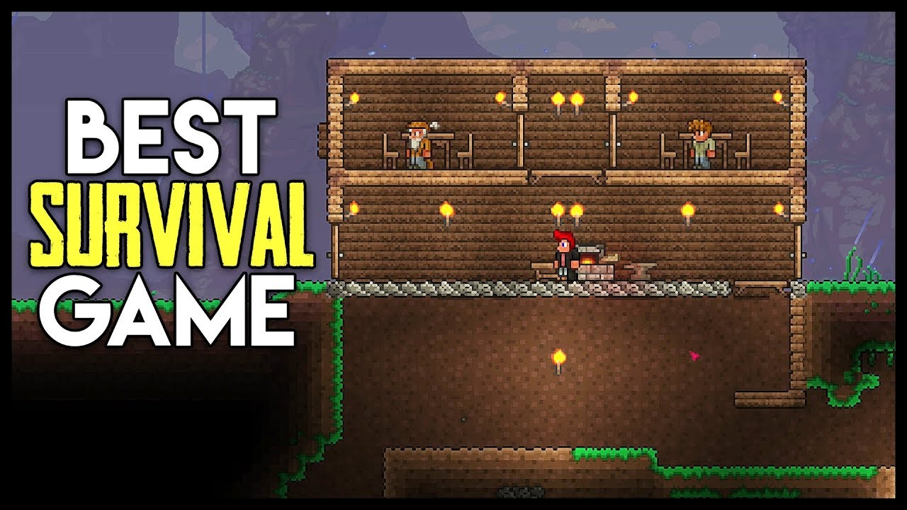 The BEST Survival Game Ever - Let's Play Vanilla Terraria - Gameplay ...