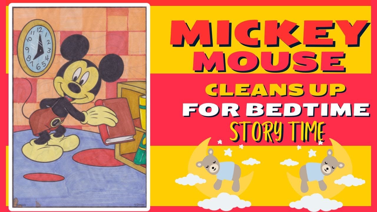 Mickey Mouse Cleans Up for Bedtime 🌙 | Mickey Mouse Clubhouse Full ...