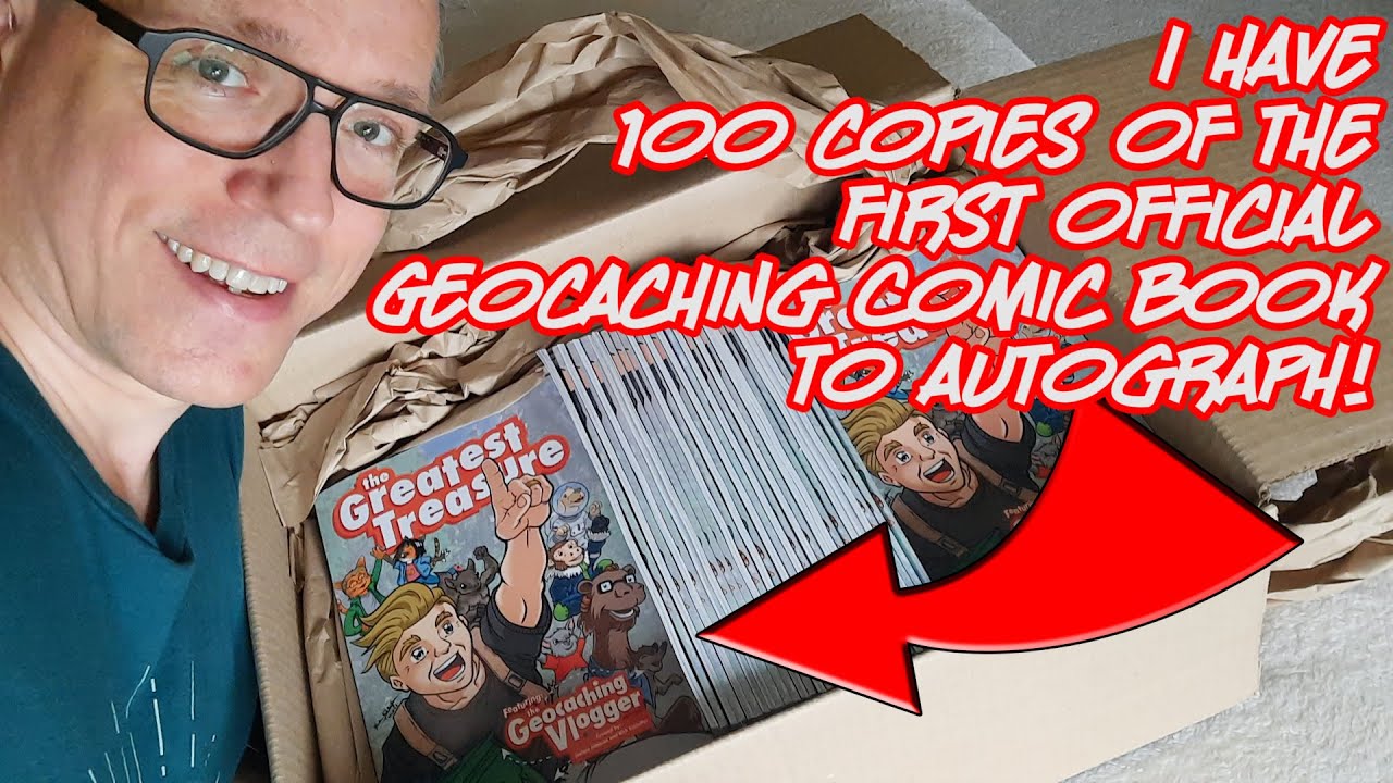 "The Greatest Treasure" The first Geocaching Comic Book Autograph Time ...