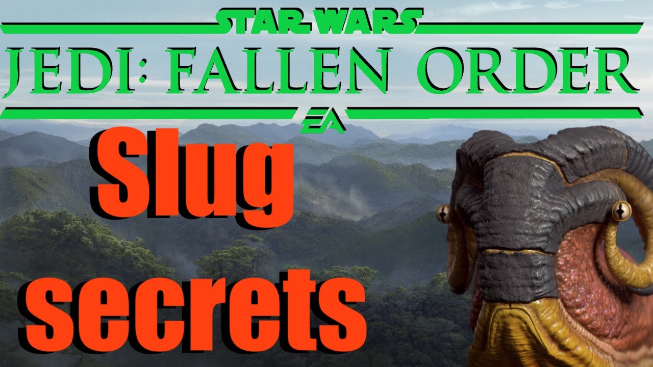 Star Wars Jedi Fallen Order 59 - Slug secrets - YouTube