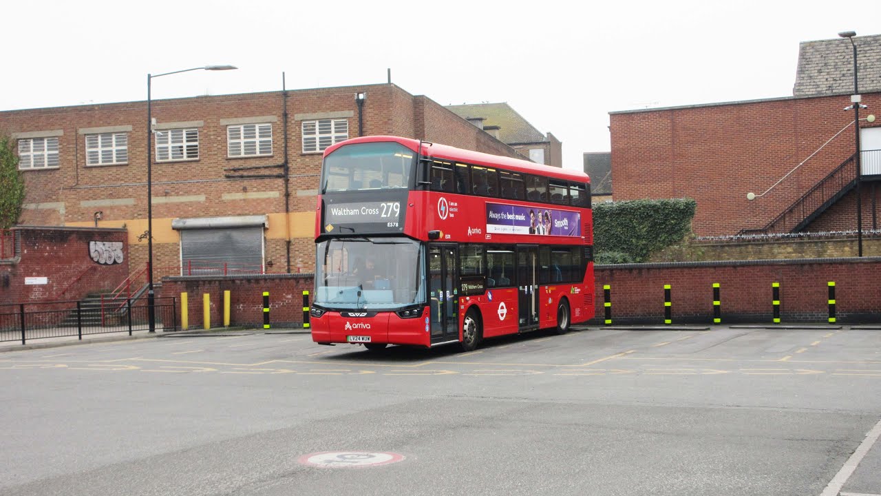 Electric Buses On London Bus Route 279. Manor House - Waltham Cross ...
