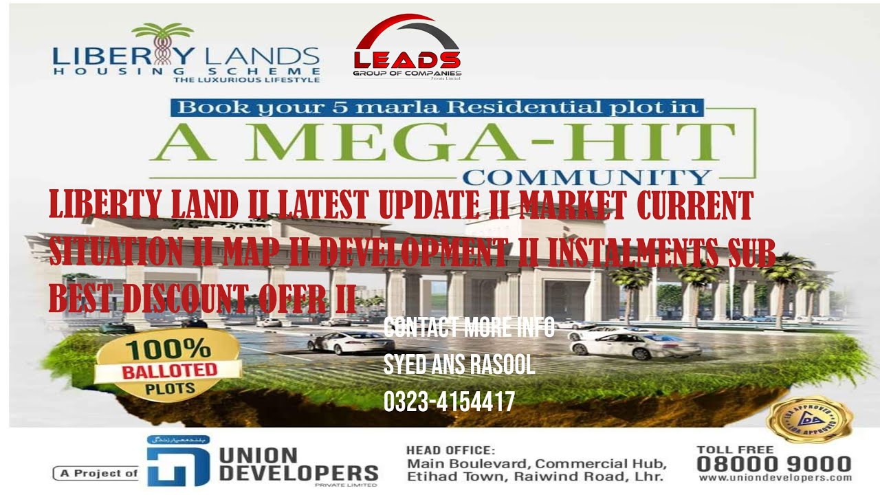 LIBERTY LAND II LATEST UPDATE II CURRENT MARKET SITUATION II MAP II ...