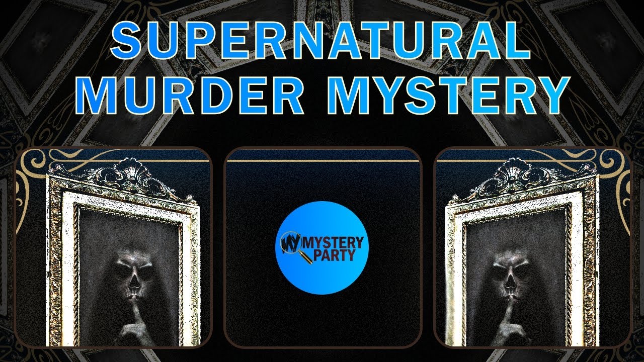 Murder Behind the Mirror - a murder mystery game - YouTube