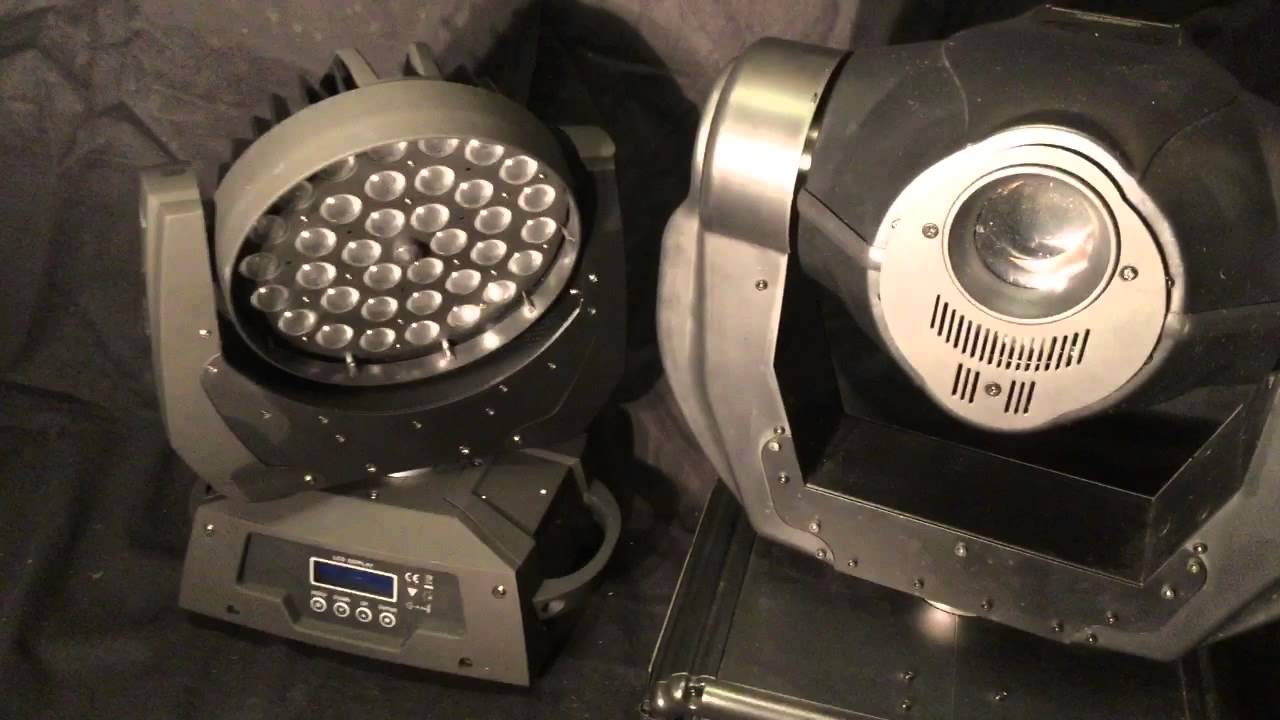Vorstellung LED Wash 36x10W RGBW - YouTube