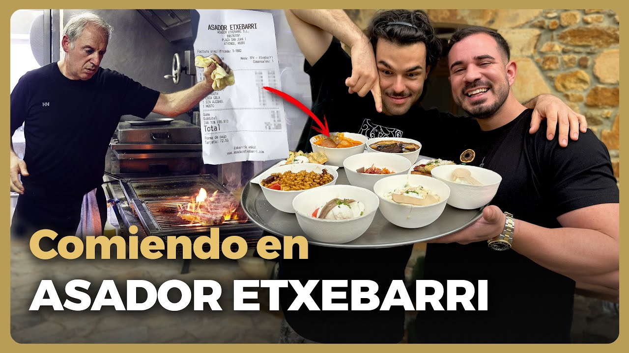 Probando TODA LA CARTA del ETXEBARRI SECRETO con PELDANYOS - YouTube