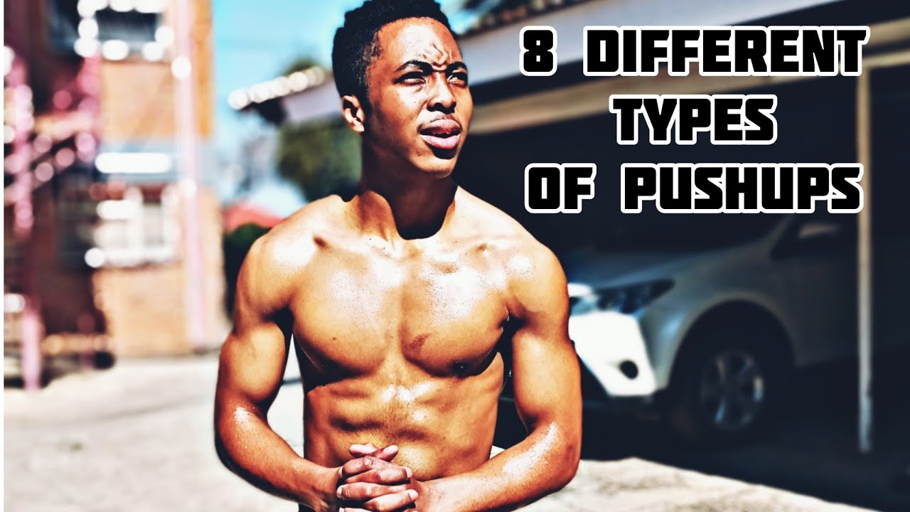 8 Different types of pushups - YouTube