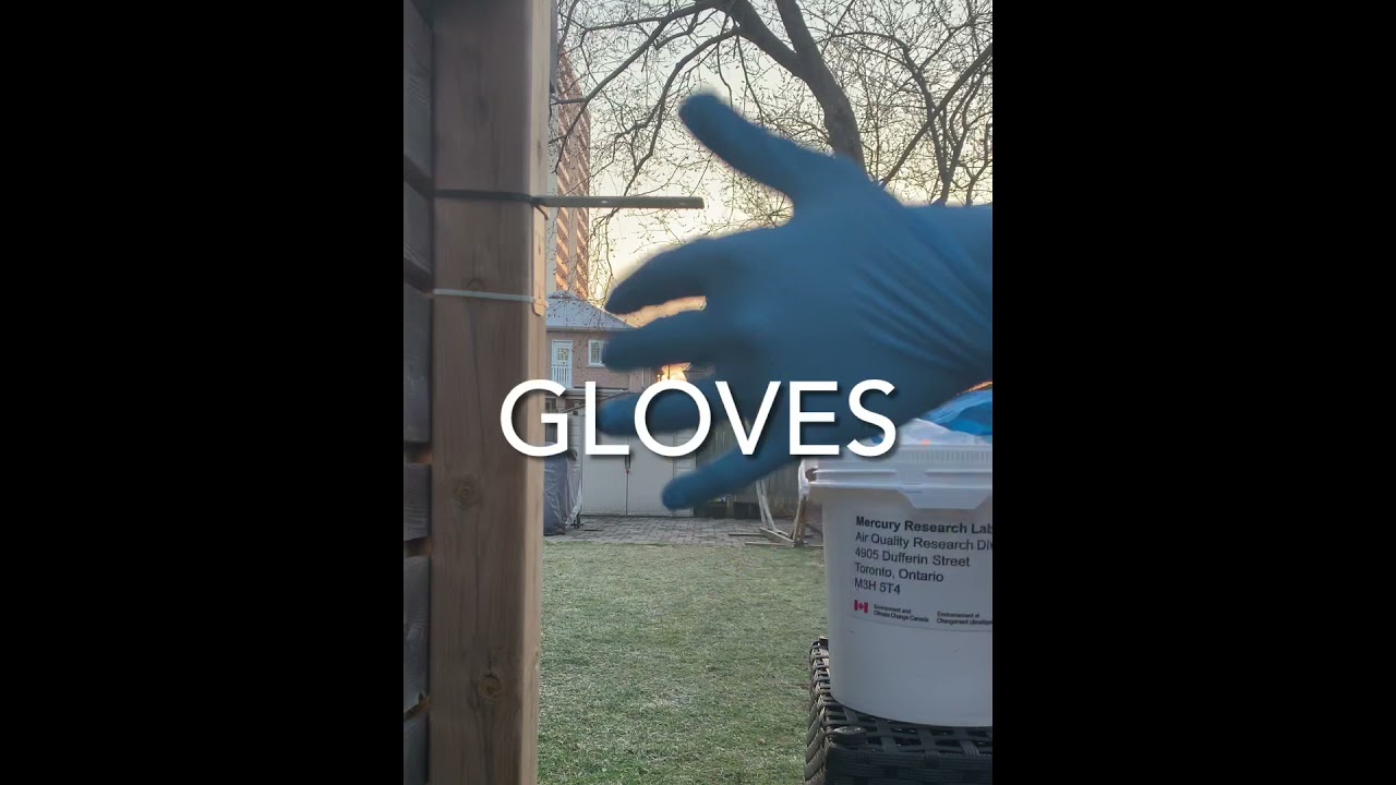 Installation of Mercury Passive Sampler - YouTube