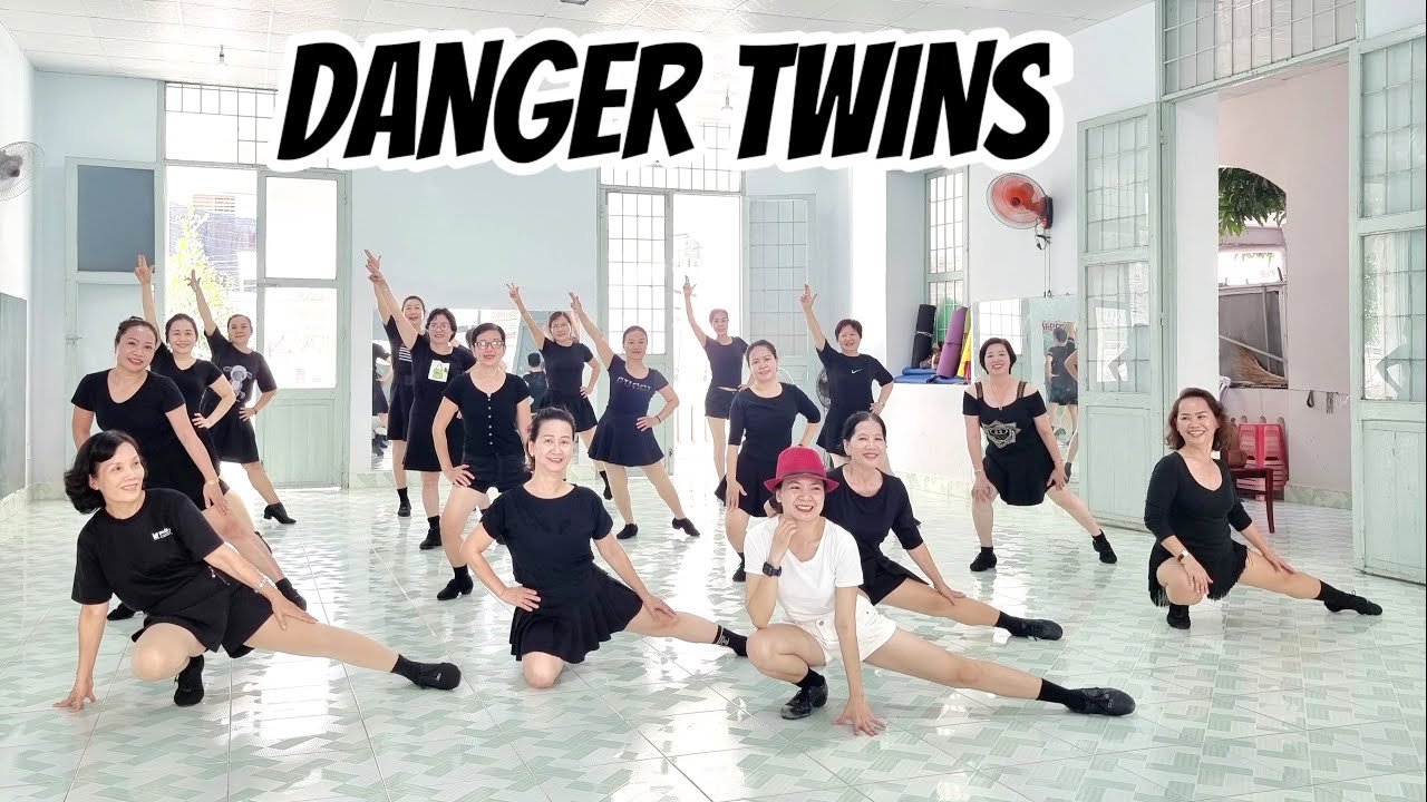 Danger Twins Line Dance l Bài Hướng Dẫn Dưới Video - YouTube
