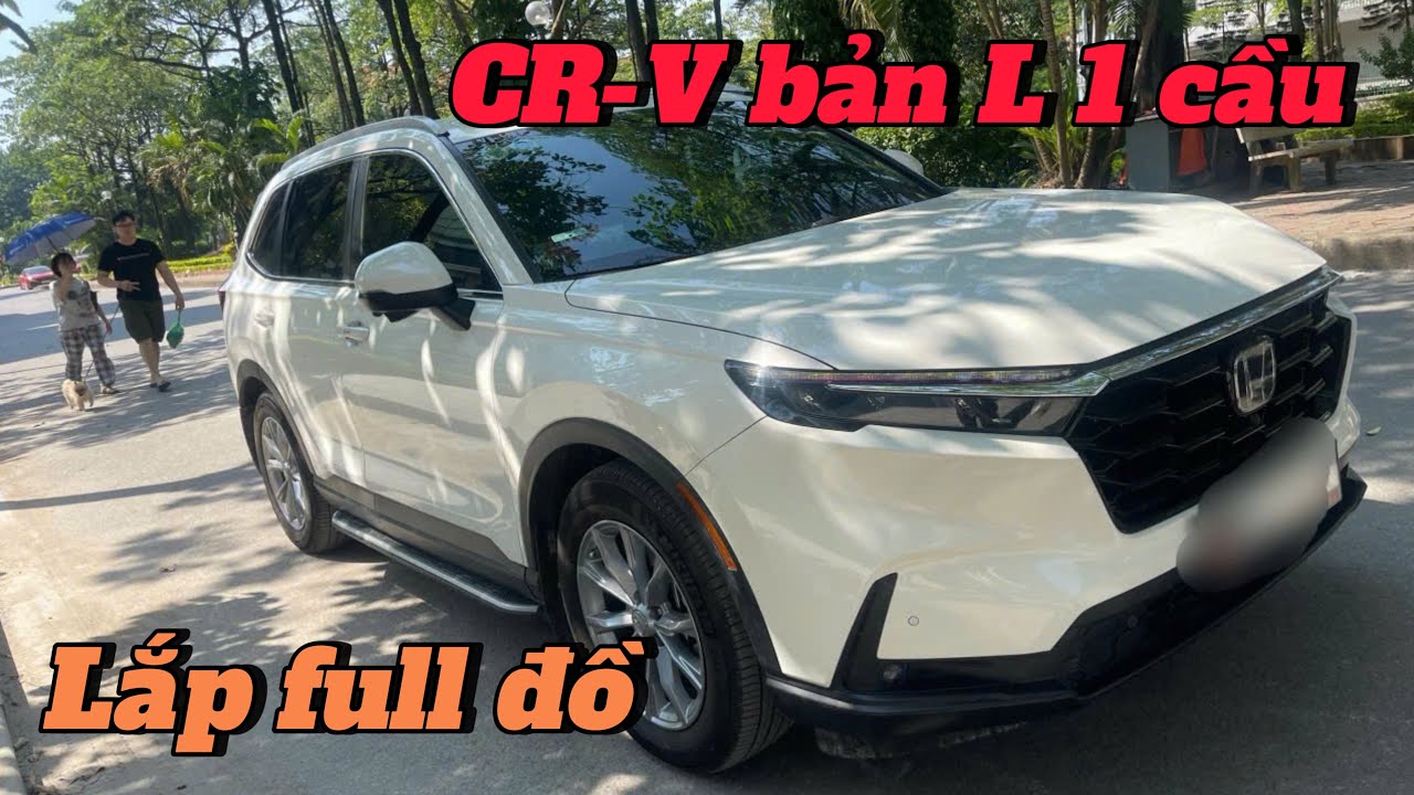 Tiếp tục lắp phụ kiện cho bác chủ CR-V L 1 cầu - YouTube