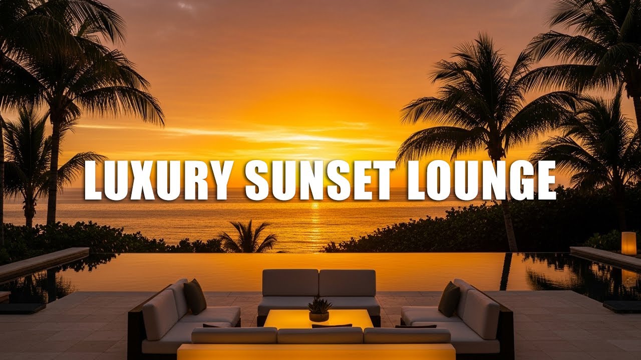 Smooth Lounge Jazz | Sunset Luxury Chillout | 1 Hour Evening Chill 2025 ...