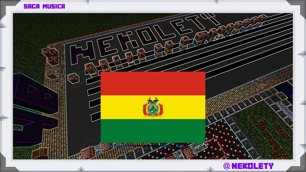 Himno de Bolivia en Minecraft - YouTube