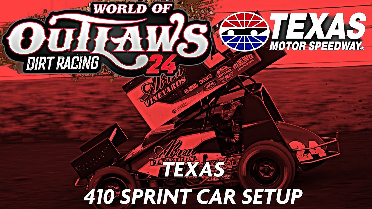 Texas Custom setup for the 410 Sprints World of Outlaws Dirt Racing 24 ...
