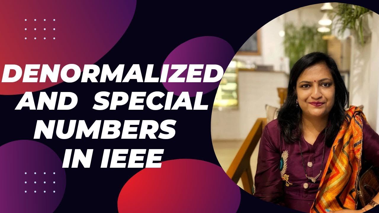 Denormalized Number N SpecialNumbers In IEEE YouTube Denormalized Number N SpecialNumbers In IEEE YouTube