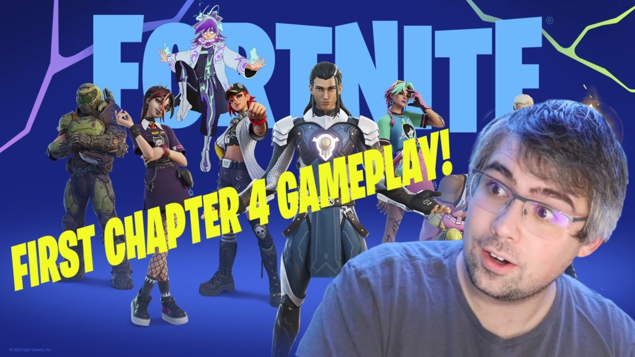 IT'S TIME FOR CHAPTER 4 TO BEGIN!!! My First Fortnite Chapter 4 ...