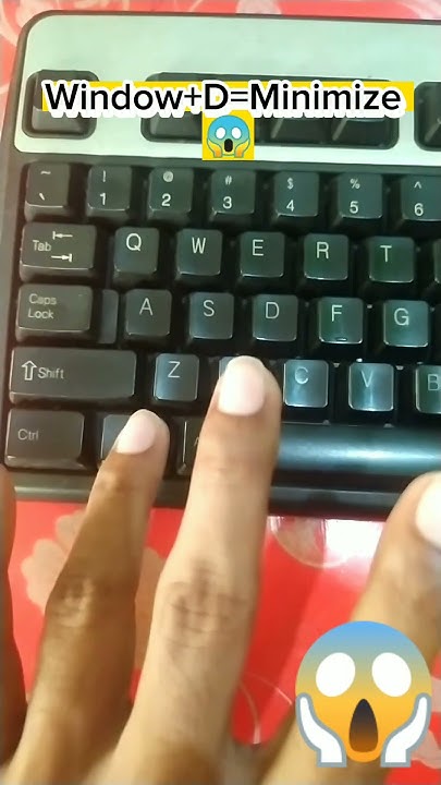 Tabs minimize shortcut key laptop/desktop #shorts #keyboardtricks #Ctrl ...