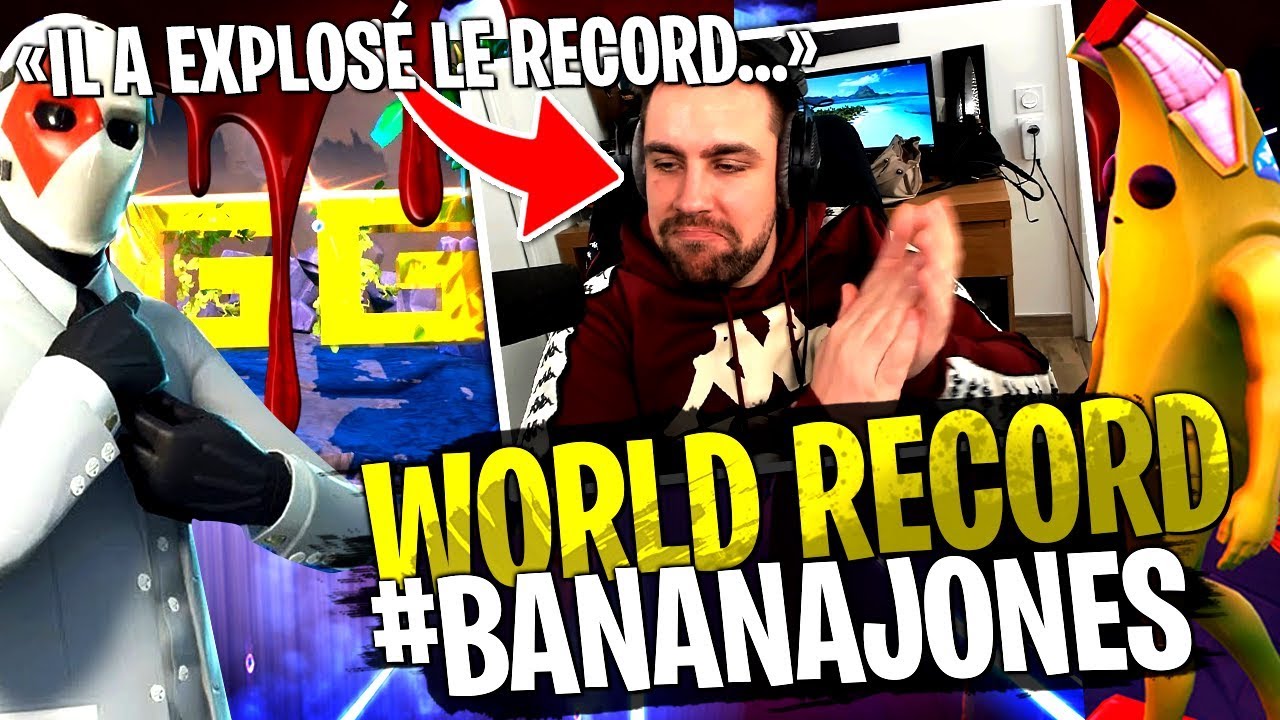 Le World record de Michou explosé sur mon Deathrun #BananaJones ...