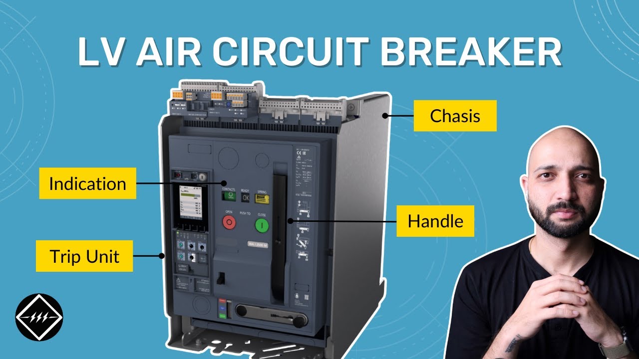 Components of LV Power Circuit Breaker | TheElectricalGuy - YouTube