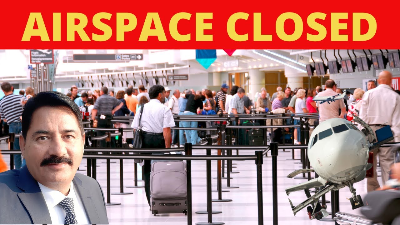 Airspace Closed | All flights diverting | Unsafe flight conditions ...