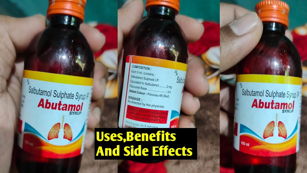 Salbutamol Sulphate Syrup IP 2mg./5ml. Uses,Benefits And Side Effects ...