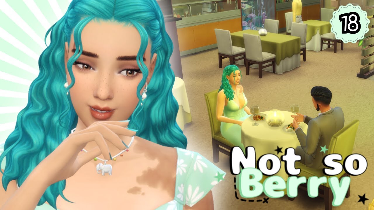 JANTAR ROMÂNTICO EM UM RESTAURANTE CHIQUE | Not So Berry | The Sims 4 ...
