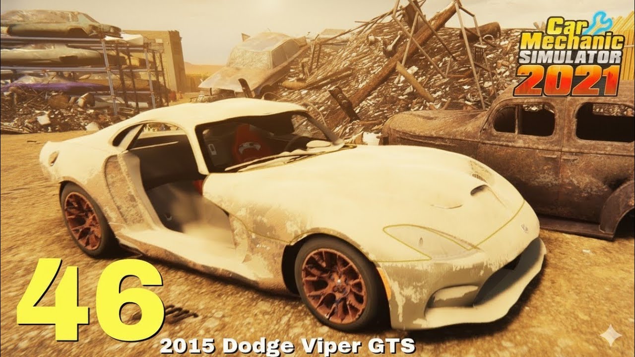2015 Dodge Viper GTS Rebuild | Car Mechanic Simulator 2021 - YouTube