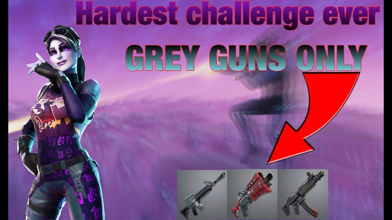 WINNING with Only using GREY WEAPONS - YouTube