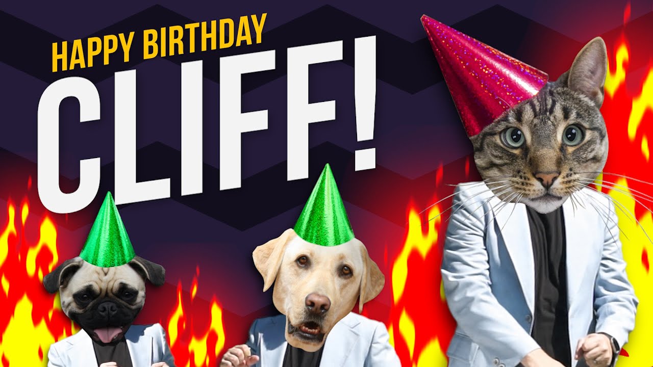 Happy Birthday Cliff - Its time to dance! - YouTube