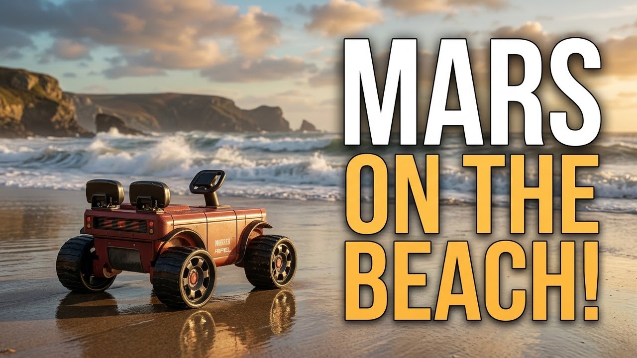 Mars Hits The Beach And It's Stunning! - YouTube