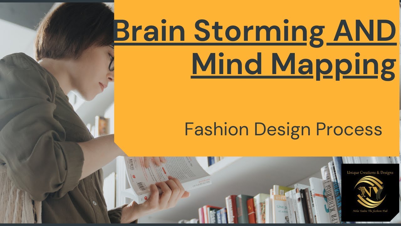 Fashion Design proccess - Brainstorming And Mind Mapping - YouTube