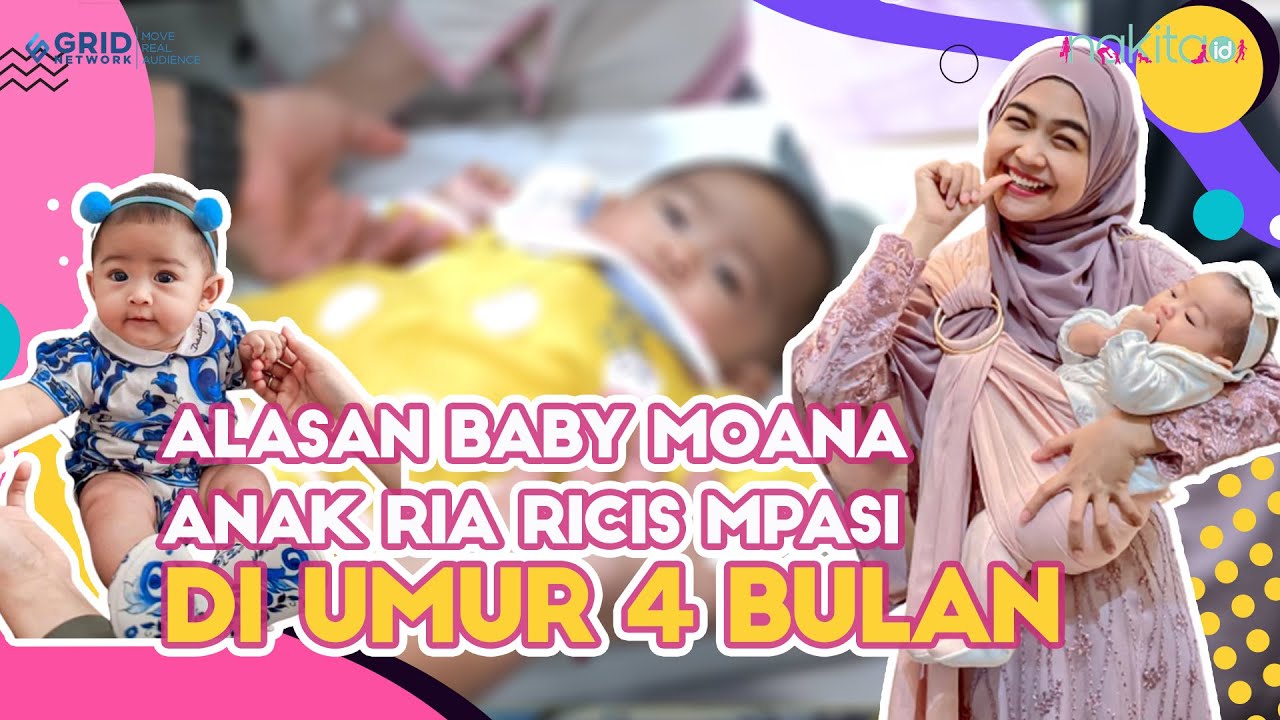 Anak Ria Ricis MPASI Umur 4 Bulan, Ini Alasannya - YouTube