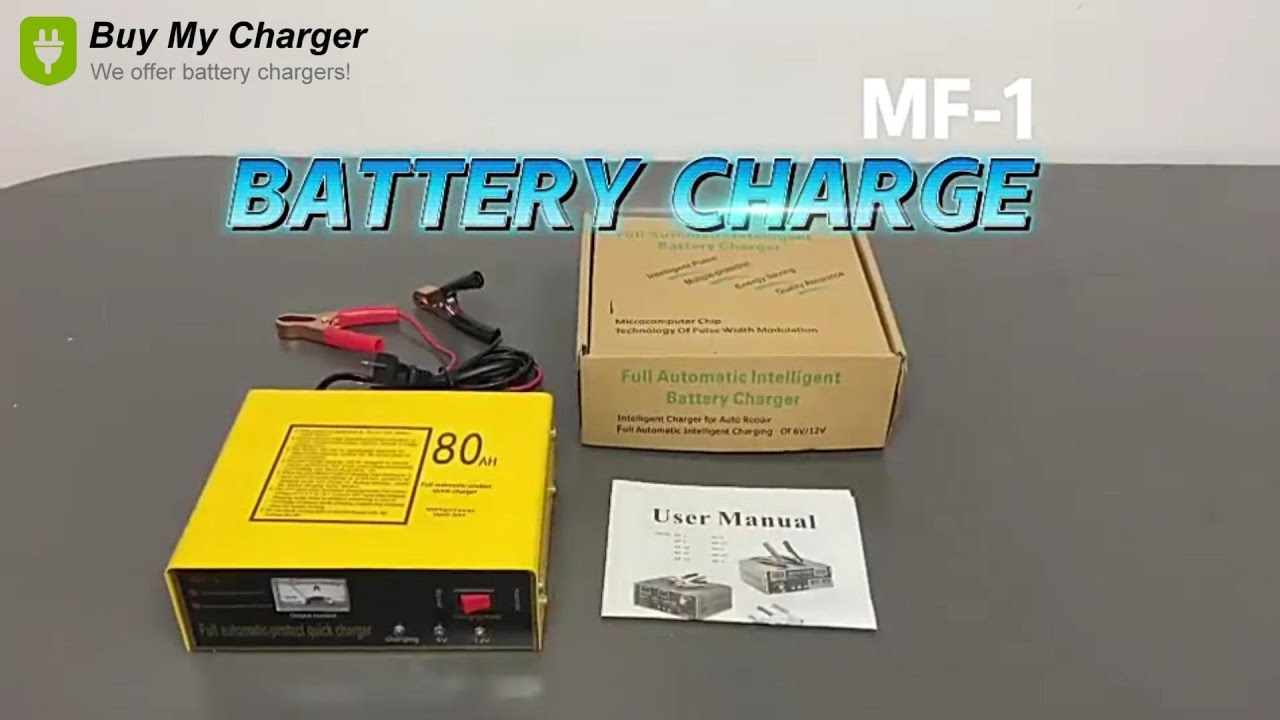 MF-1 Automatic 6V12V Battery Charger for Toy Car Motorcycle Charger ...