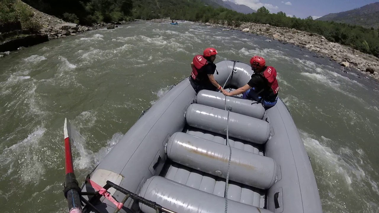 Rafting in Beas River Kullu Manali 2018 Must Do - YouTube