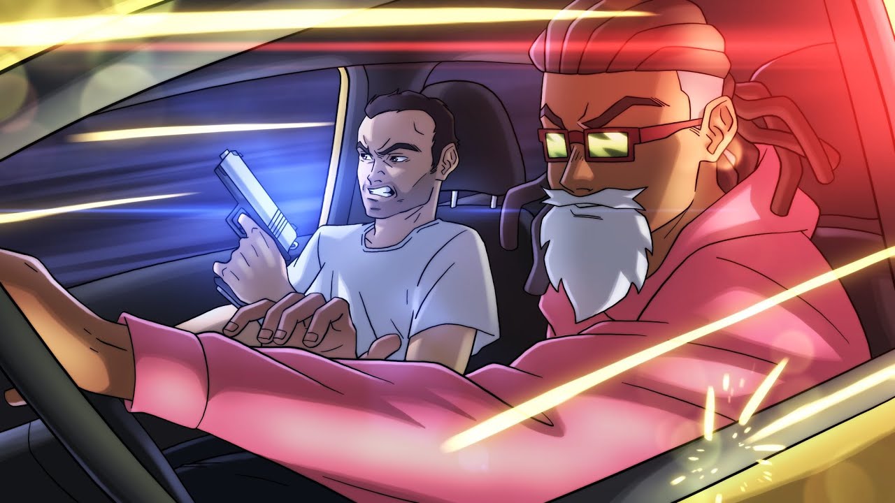 GTA V Part 3 w/ Roshi & Sheera! - YouTube