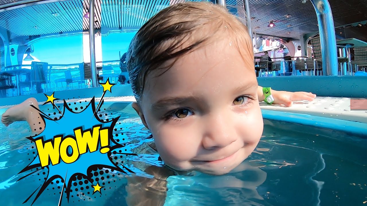 SWIMMING? SHE FINALLY DID IT! - YouTube