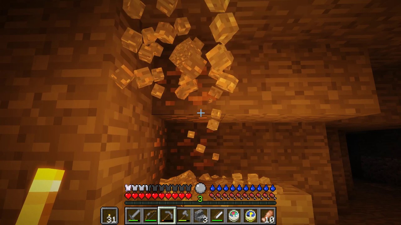 Survival Series ep 2 (mining) (Rl Craft) - YouTube