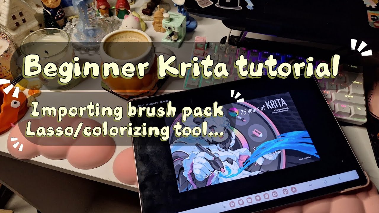 Easiest tutorial for KRITA beginners~tools/options/layers - YouTube