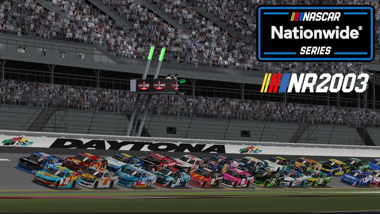 NR2003 /// NNS Daytona - Shootout - YouTube