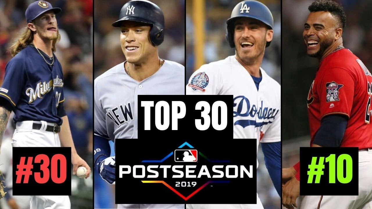 30 BEST PLAYERS LEFT IN 2019 MLB PLAYOFFS - YouTube